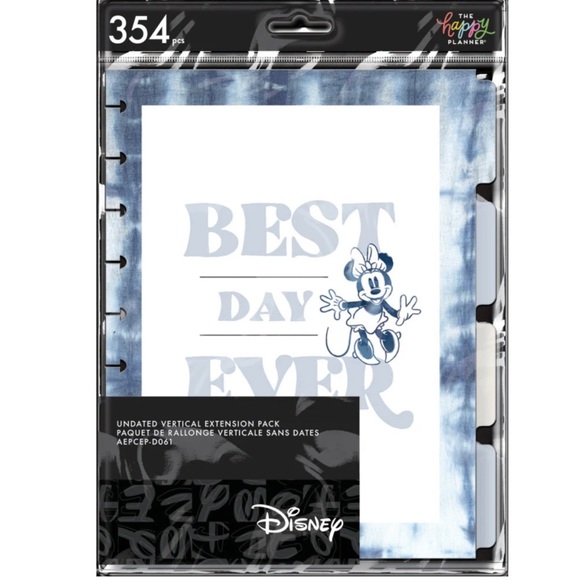 The Happy Planner | Office | Disney Mickey Mouse Minnie Mouse Indigo ...
